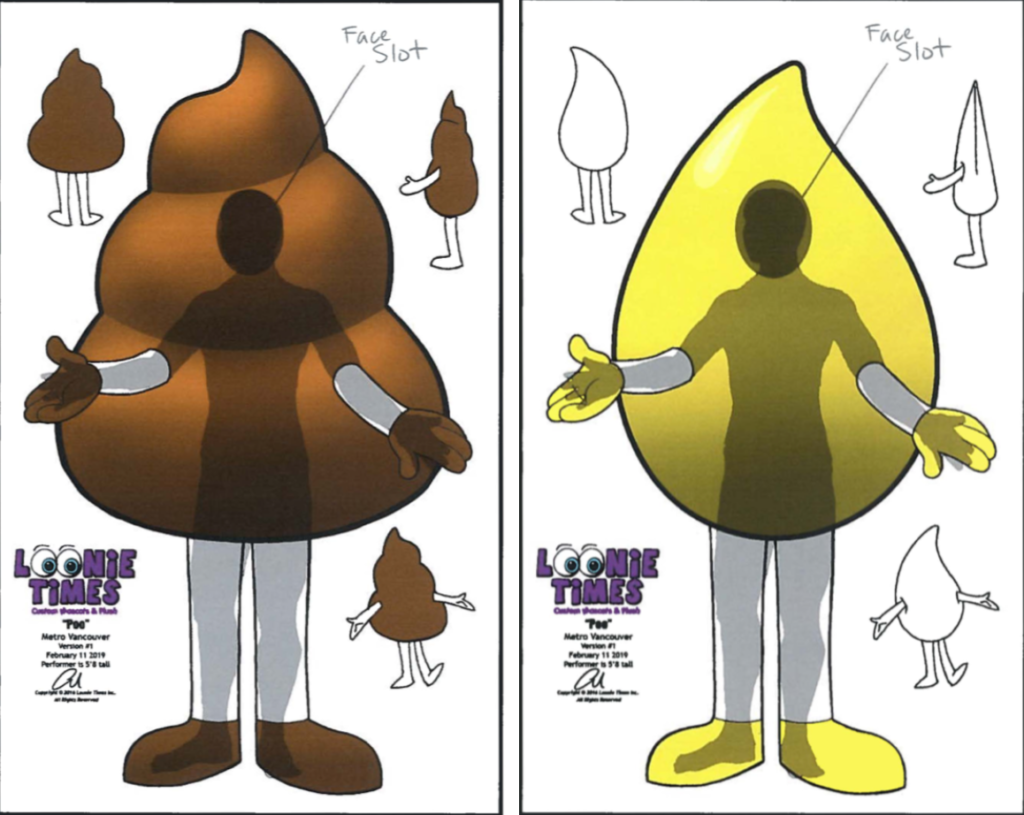 Exclusive: Pee and Poo mascots “will humanize” Metro Vancouver ...